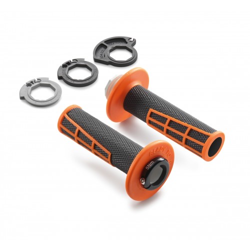 Lock-on grip set