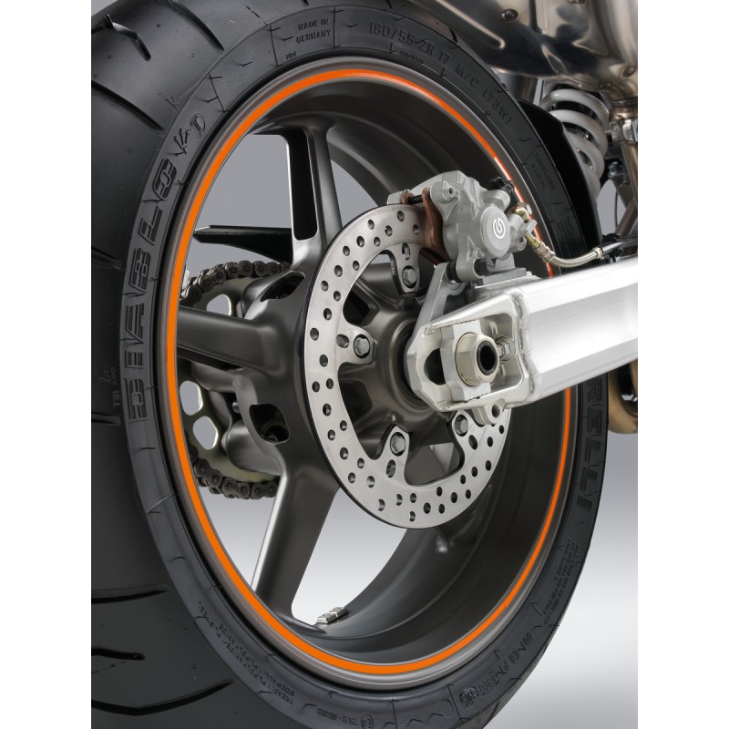 Wheel rim sticker kit